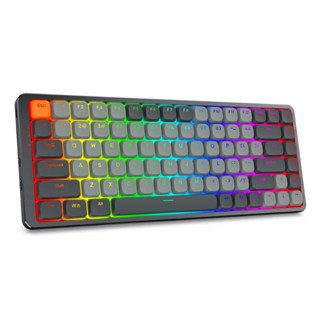 Redragon Azure 75% Low-Profile RGB Wireless Mechanical Keyboard (Grey ...