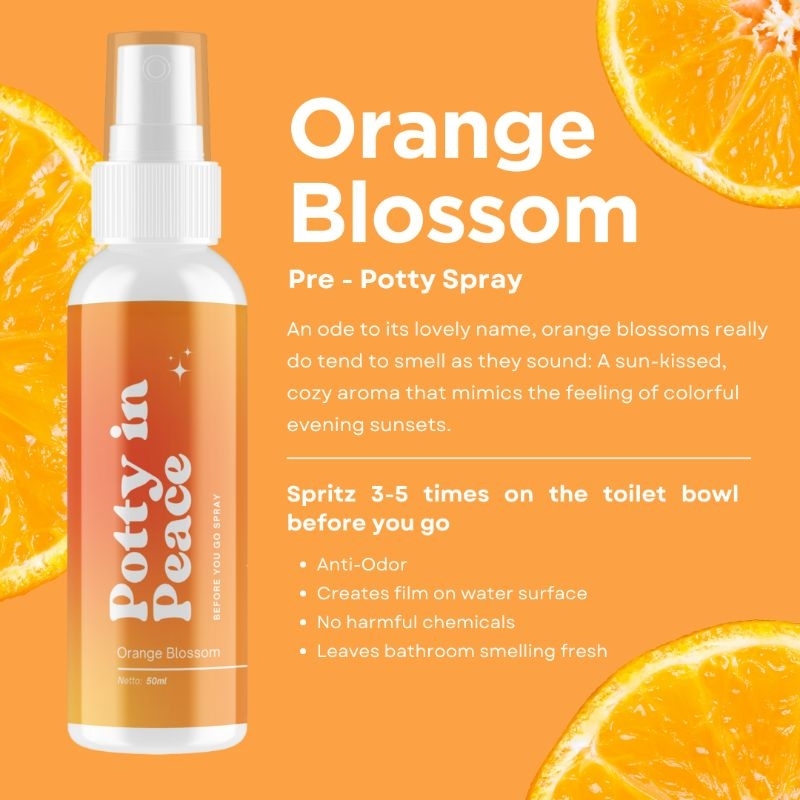 Toilet Spray | Before And After You Poo Spray | Odor Buster - Potty in ...