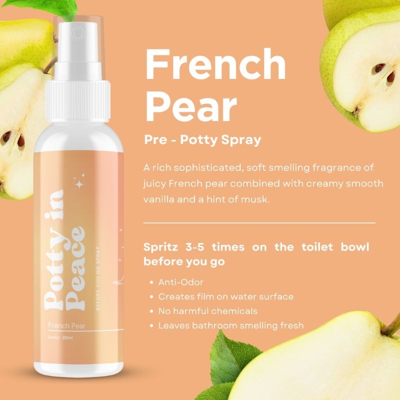 Toilet Spray | Before And After You Poo Spray | Odor Buster - Potty in ...