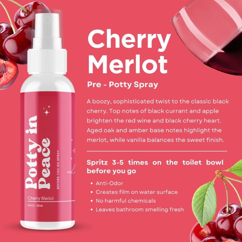 Toilet Spray | Before And After You Poo Spray | Odor Buster - Potty in ...