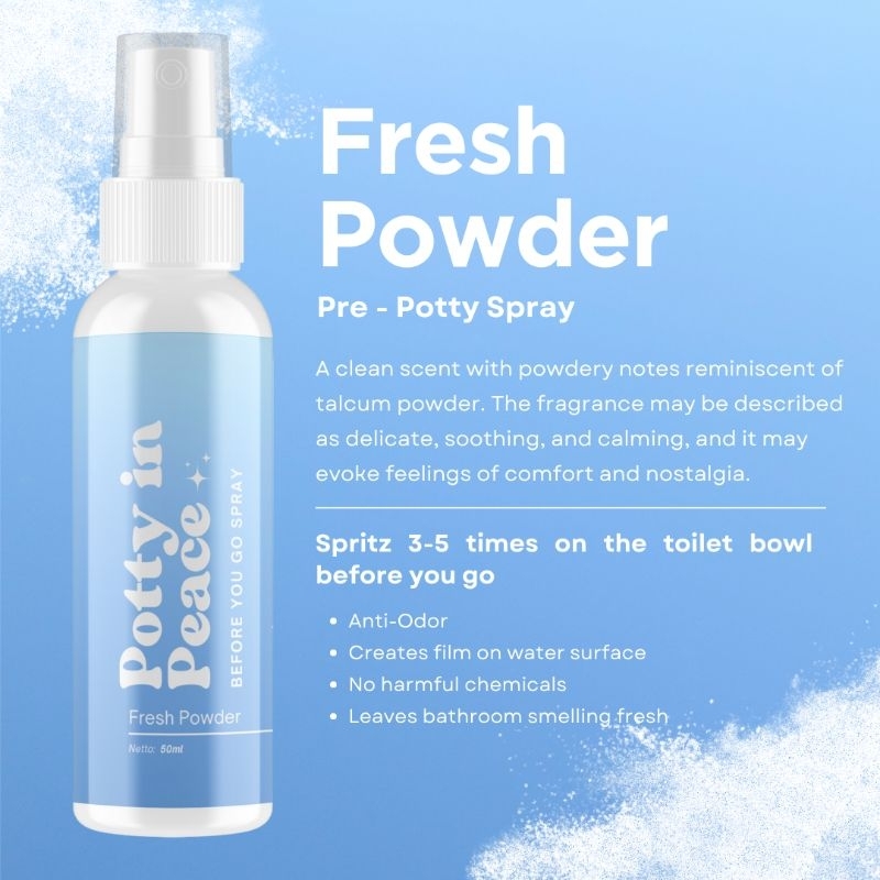 Toilet Spray | Before And After You Poo Spray | Odor Buster - Potty in ...