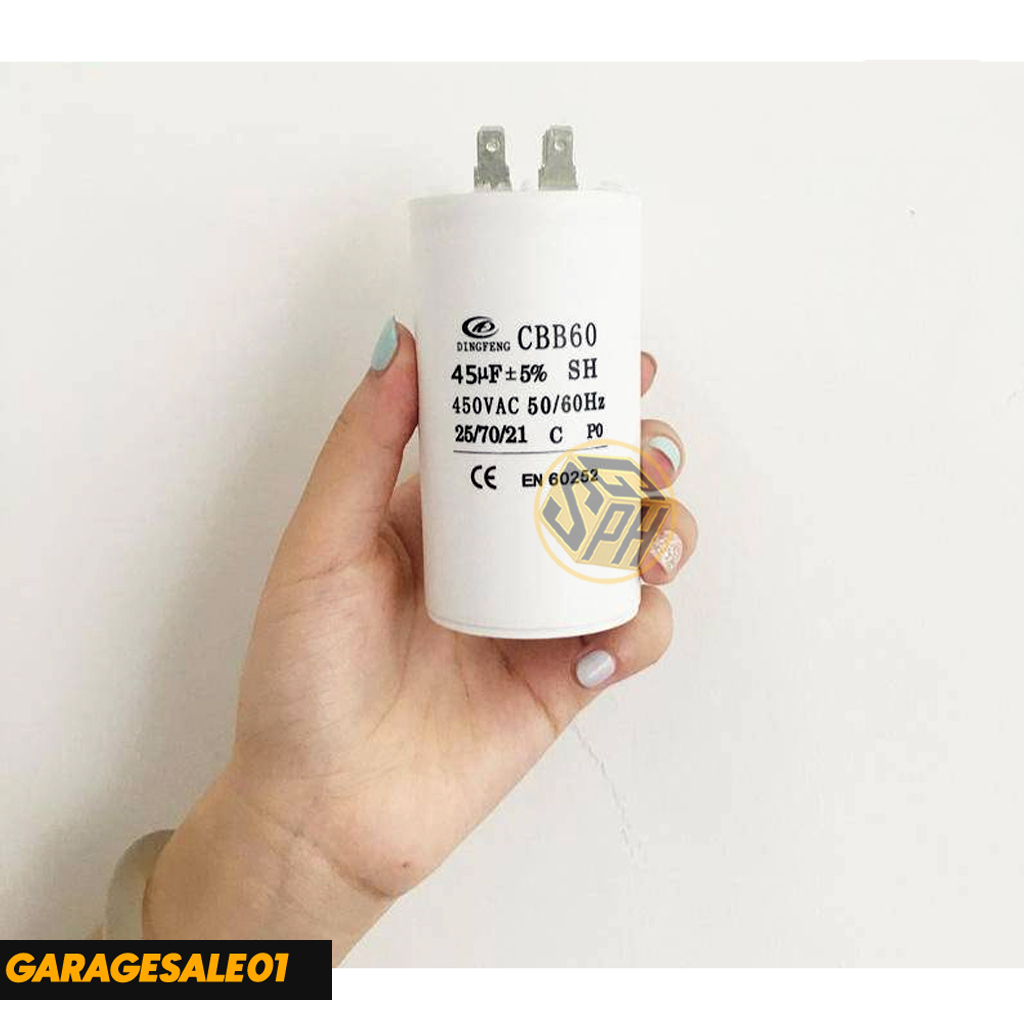 GS 450V Motor Starting Capacitor CBB60/CBB65 for Water Pump, Compressor ...