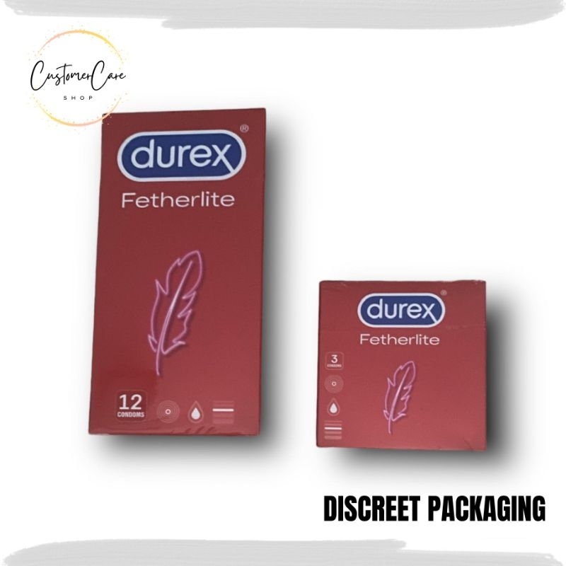 Durex Fetherlite Condom 3 or 12 Condoms per Box | Shopee Philippines