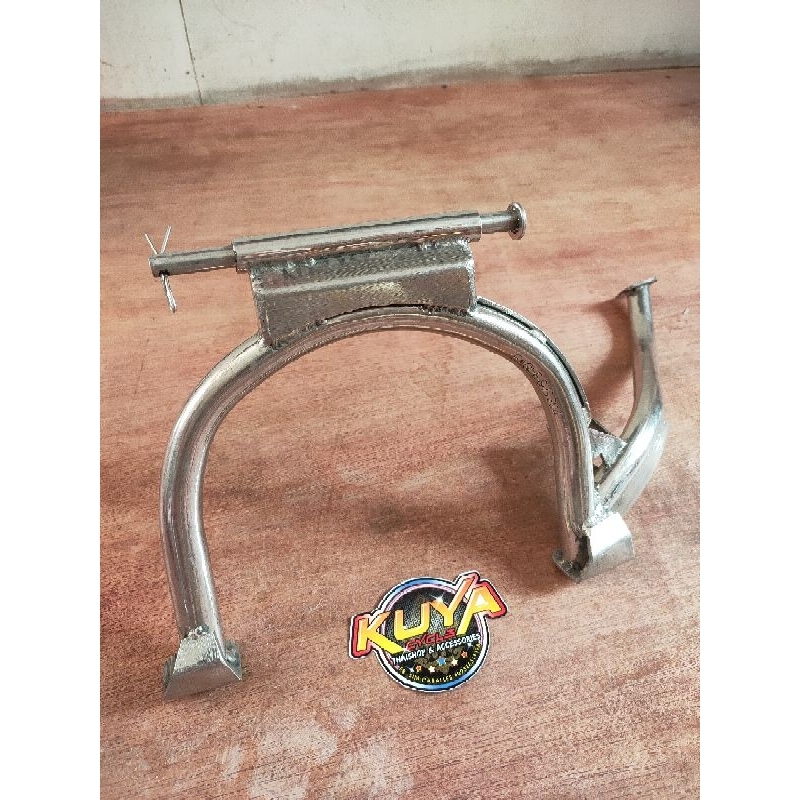 NMAX/AEROX V1/V2 CENTER STAND w/ EHE ~304 PURE STAINLESS (NOTE: ️WALANG ...