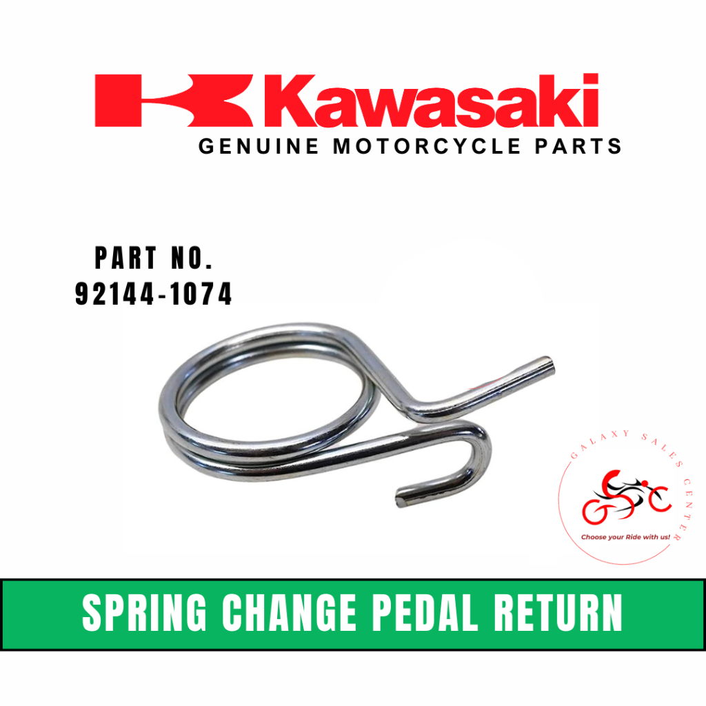 ORIGINAL KAWASAKI SPRING CHANGE PEDAL RETURN (PART NO. 92144-1074 ...