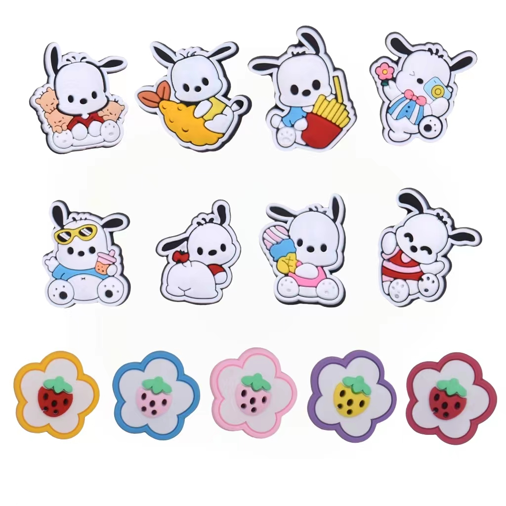 pacha dog cute sanrio cartoon Clogs Crocs Jibbitz Decorative Shoe ...