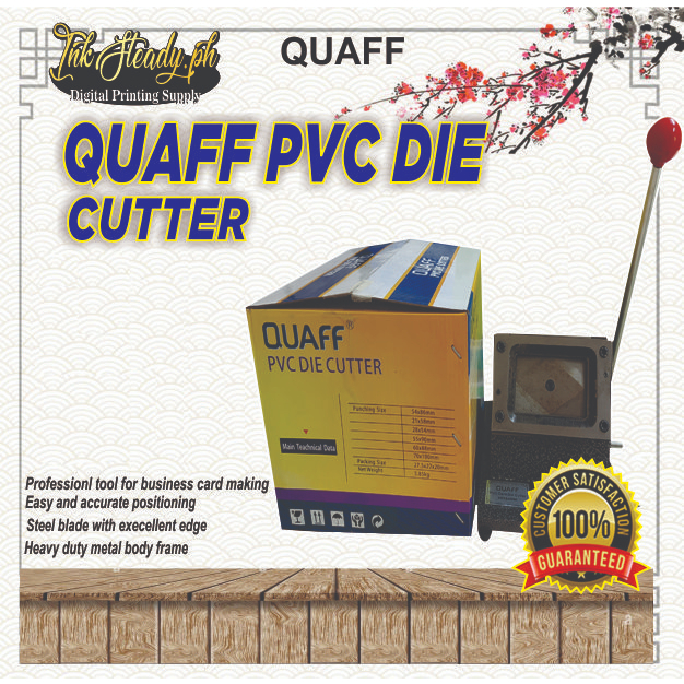 QUAFF PVC Die Cutter ( 86-54mm ) ID Size | Shopee Philippines