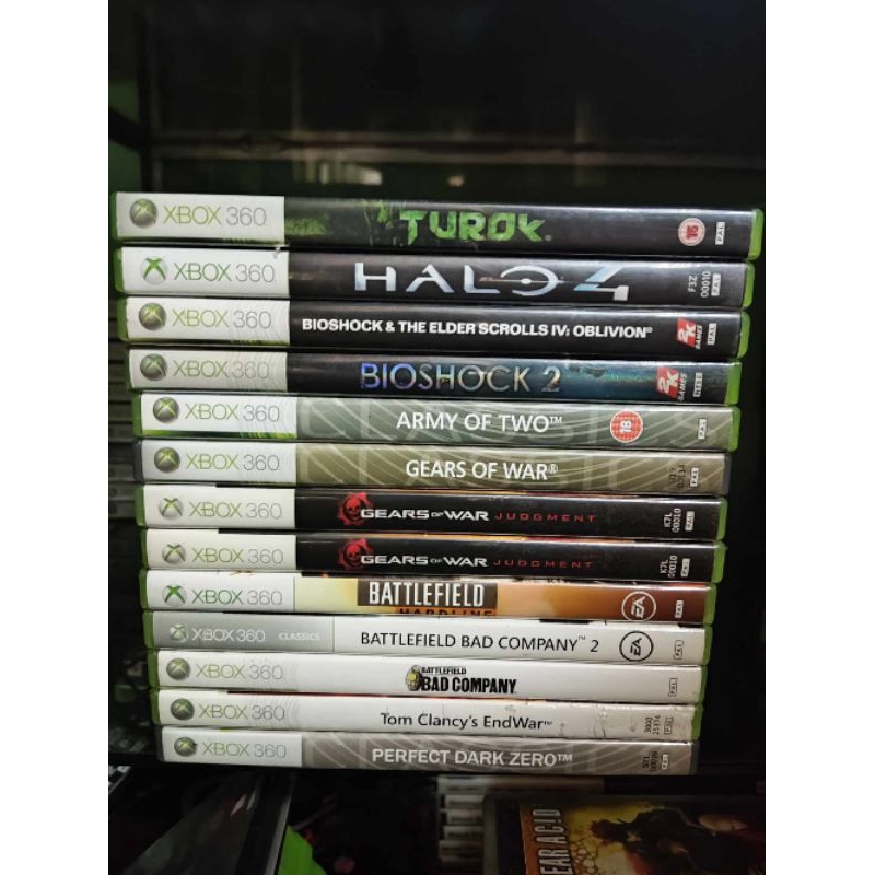 PAL Xbox 360 Games (Set A) | Shopee Philippines