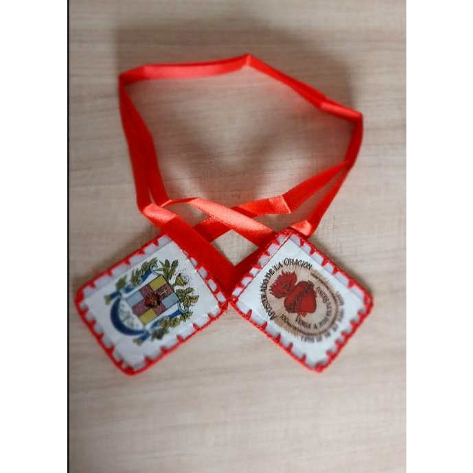 Red Scapular-Sacred Heart | Shopee Philippines