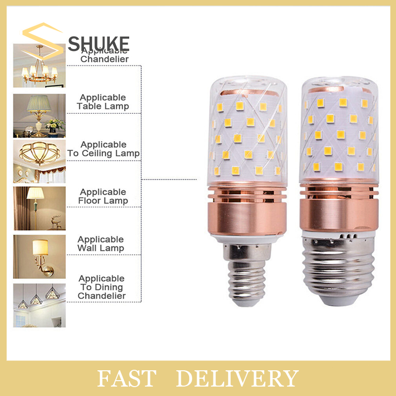 E14 E27 220V LED Corn Bulb 12W LED Light Bulb For Bedroom Living Room ...