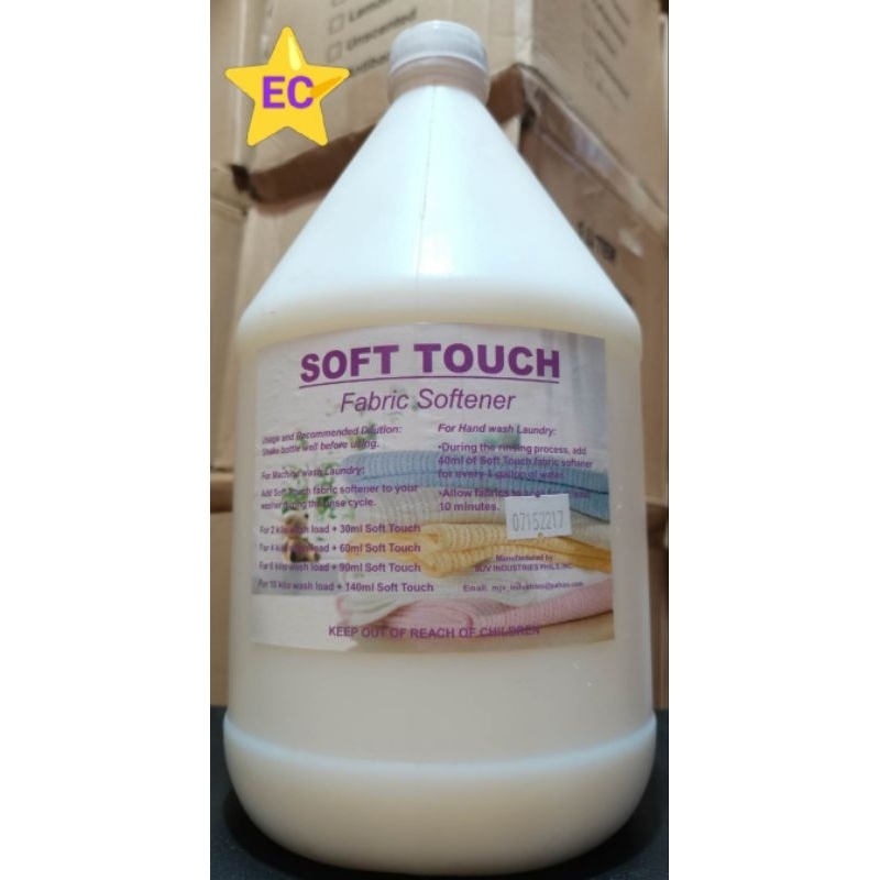 SOFT TOUCH Fabric Softener, Gallon | Shopee Philippines