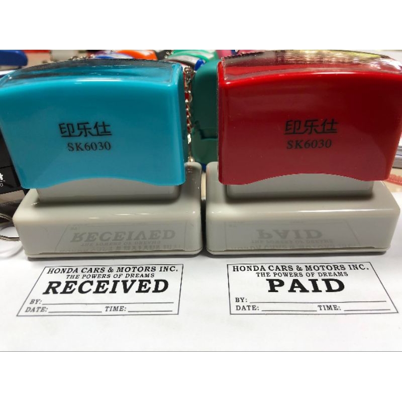 6030SK PERSONALIZED SELFINKING STAMP | Shopee Philippines