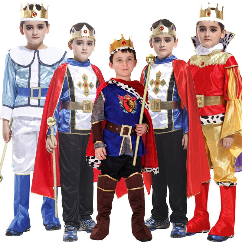 Little Prince Cosplay Set Rome King Costumes Halloween Carnival Party ...