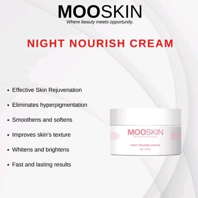 Mooskin Night Nourish Cream 10g ( ON-HAND ) | Shopee Philippines