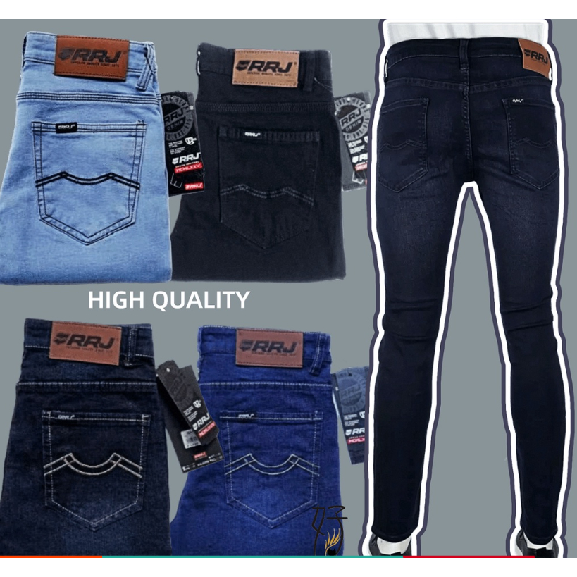 6 color Men's Pants High Quality Maong stretchable Skinny Jeans ...