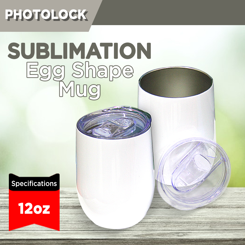 12oz Sublimation Egg Mug 350mL | Shopee Philippines