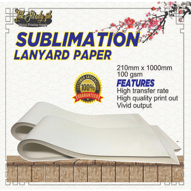 QUAFF SUBLIMATION TRANSFER PAPER 25 * 100cm ( 100sheets ) | Shopee ...