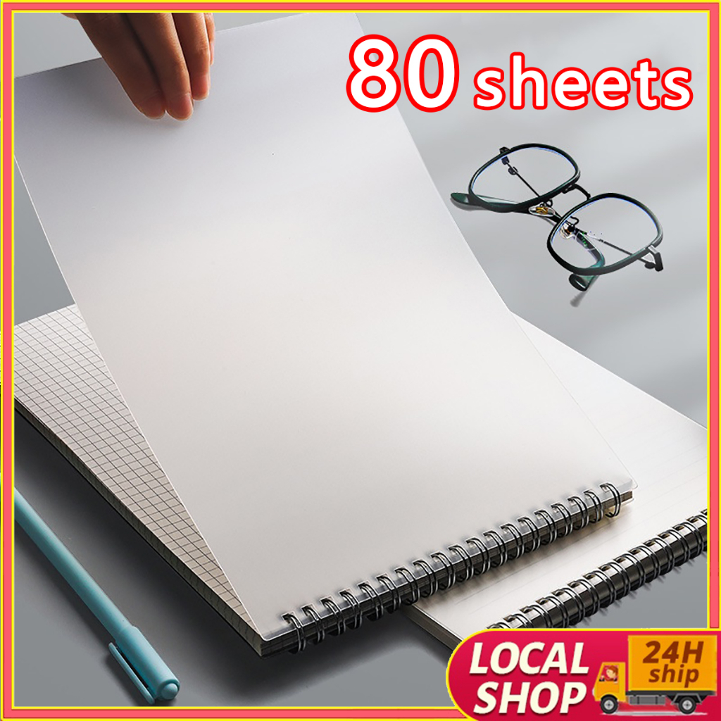 Spring Notebook A4/A5/B5 Flip Up Loose-Leaf Book Steno Notebook ...