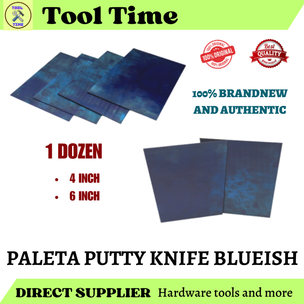 PALETA PUTTY KNIFE BLUEISH 1 DOZEN | Shopee Philippines