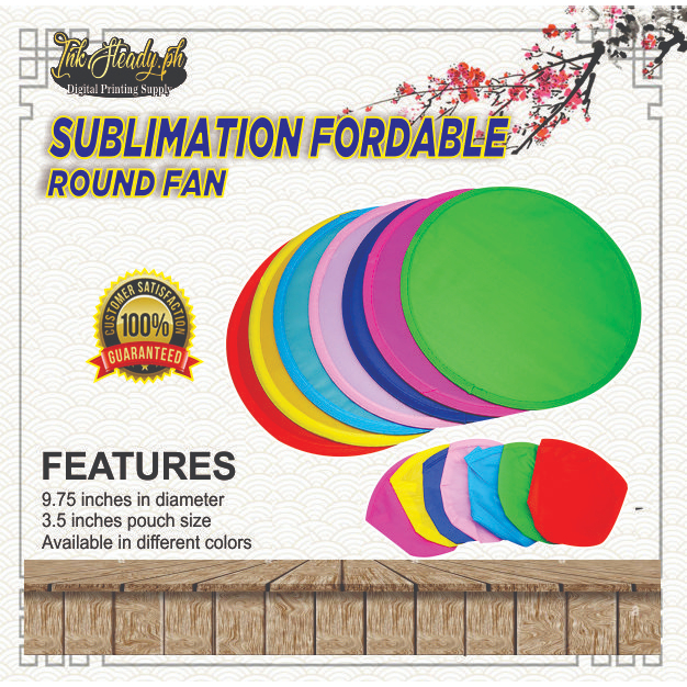 PRINTABLE ROUND FAN (100PCS) | Shopee Philippines