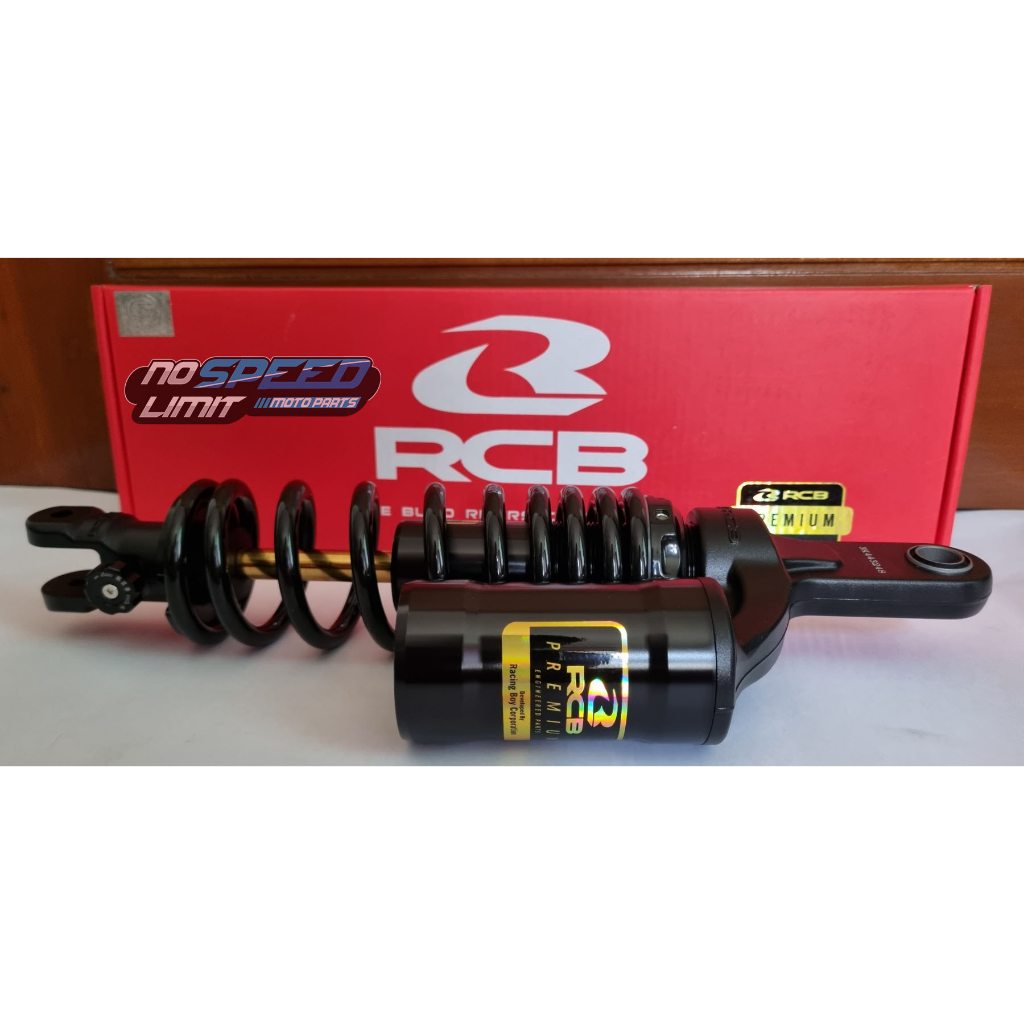 RCB MB2+ Series Rear Shock for Honda Click/Beat 330MM | Shopee Philippines