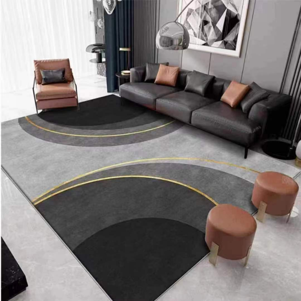 Carpet Crystal Modern Velvet Carpet 3D Floor Mat Carpet Rug For Living ...