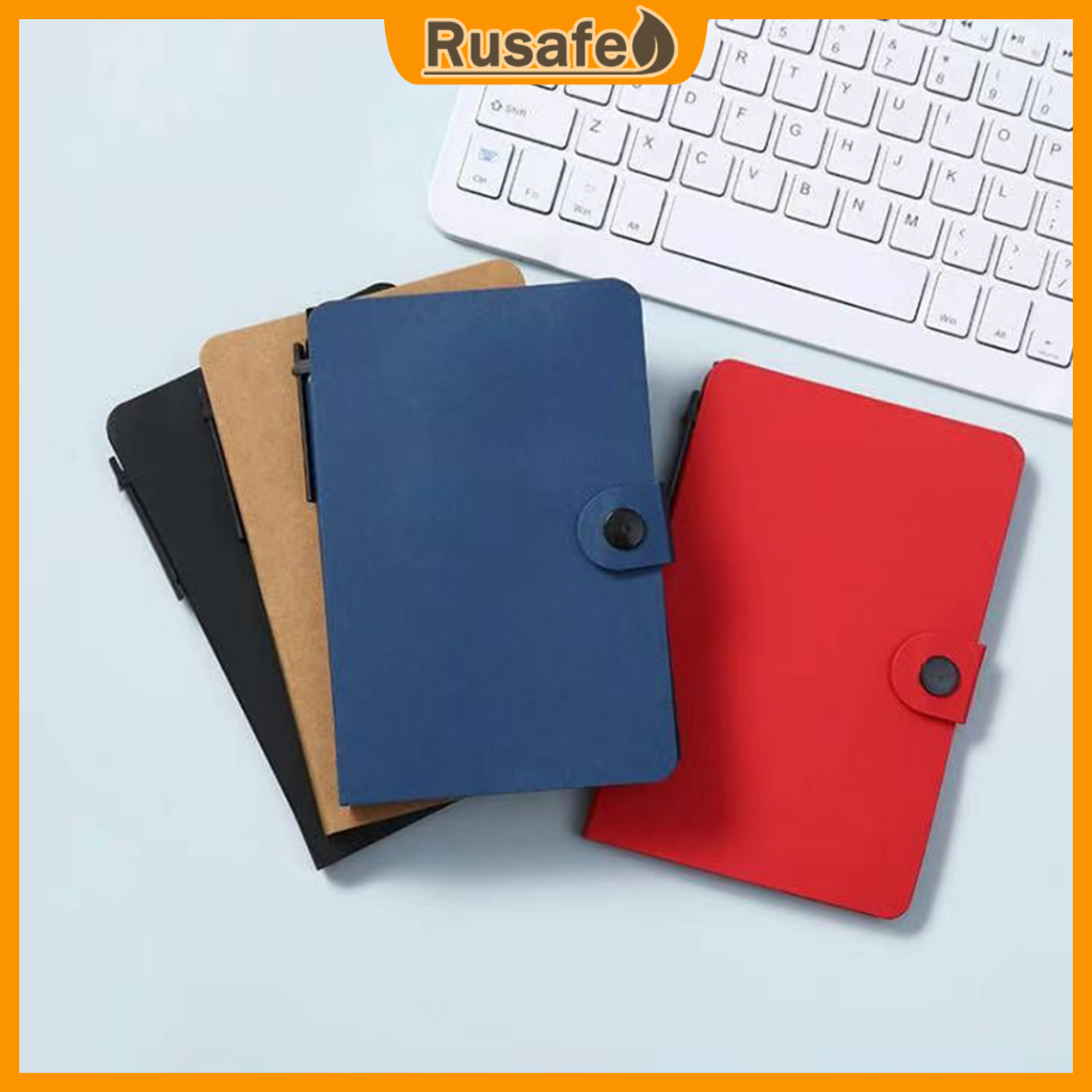 Kraft Paper Notebook Combination Notepad Sticky Note Tear Off Notepad ...