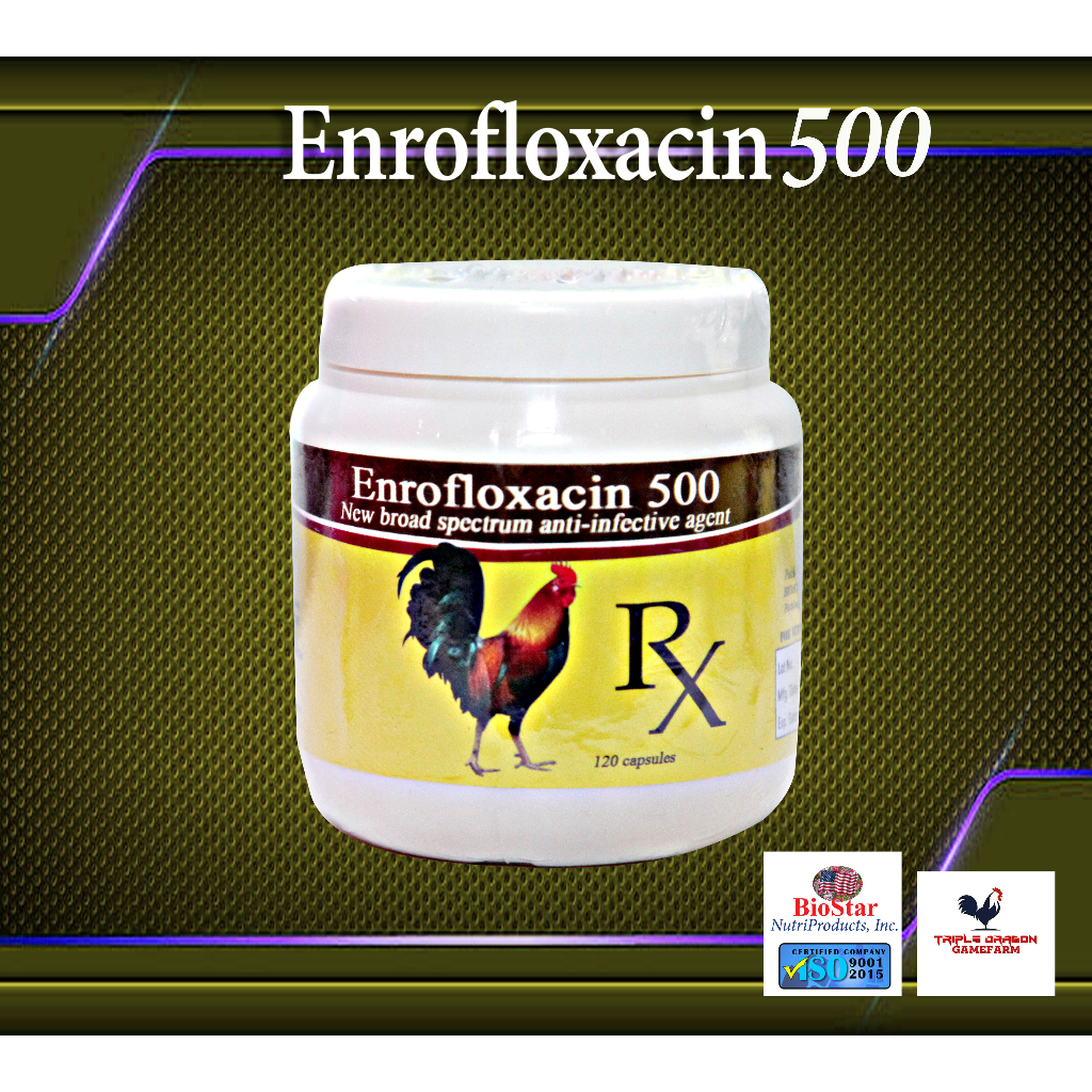 Enrofloxacin 500 mg for fighting cock | Shopee Philippines