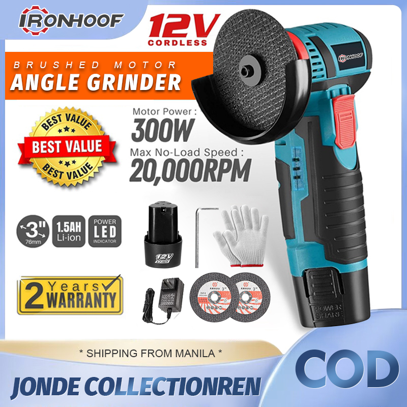 Angle Grinder Mini cordless angle grinder brushless polisher battery ...