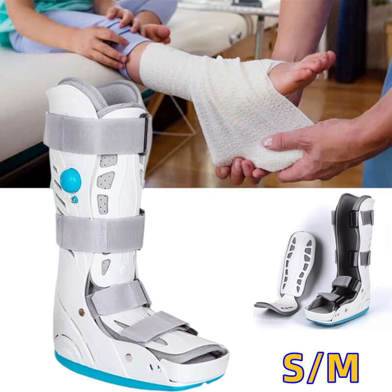 Air Walker Boot Ankle Joint Fixed Support Ankle Sprain Fracture Walking ...