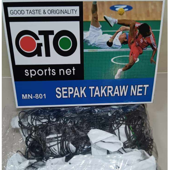 GTO Sepak Takraw Net (Black) | Shopee Philippines