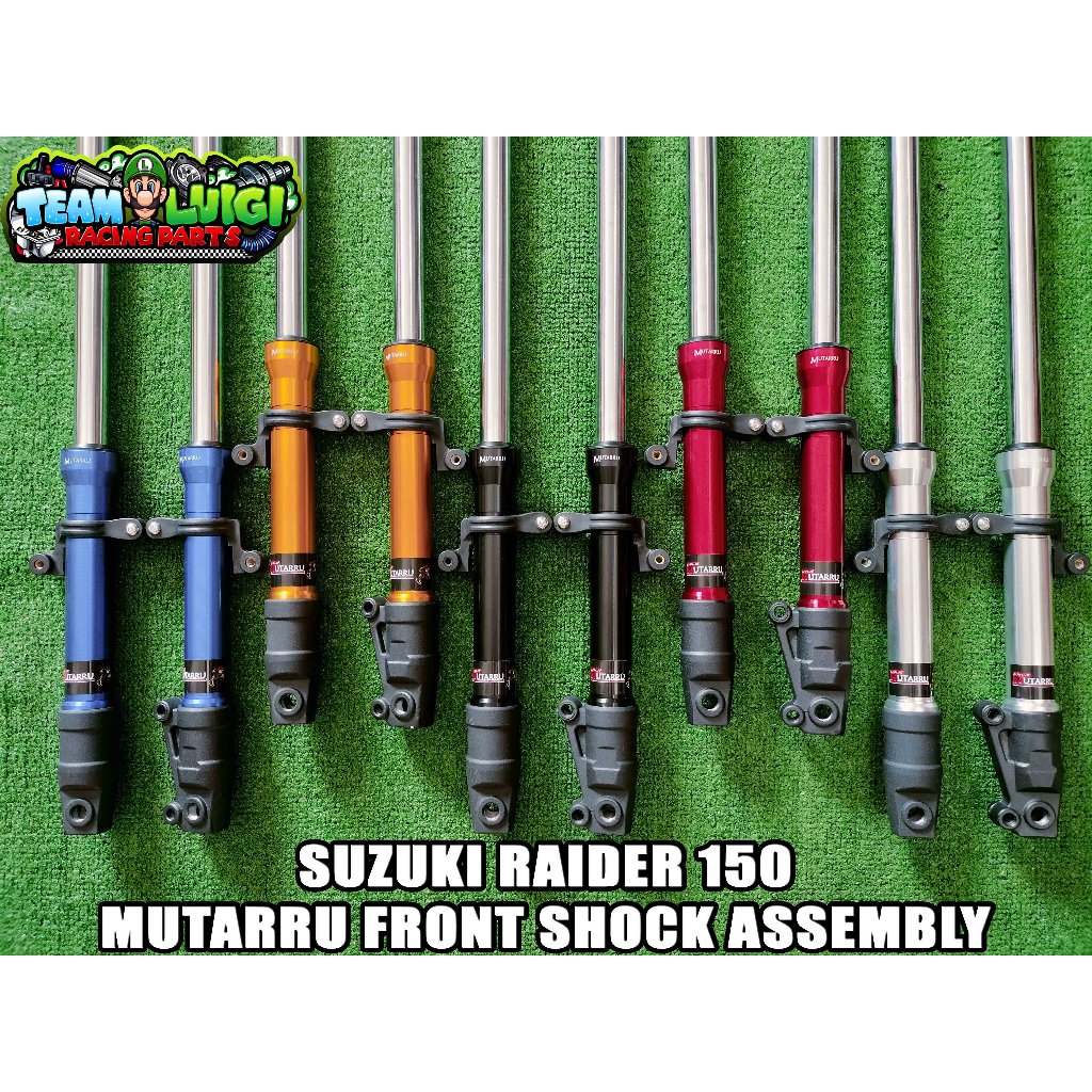 MUTARRU LIGHTEN FRONT SHOCK ASSEMBLY FOR SUZUKI RAIDER 150 CARB / RAIDER 150 F.I | Shopee ...