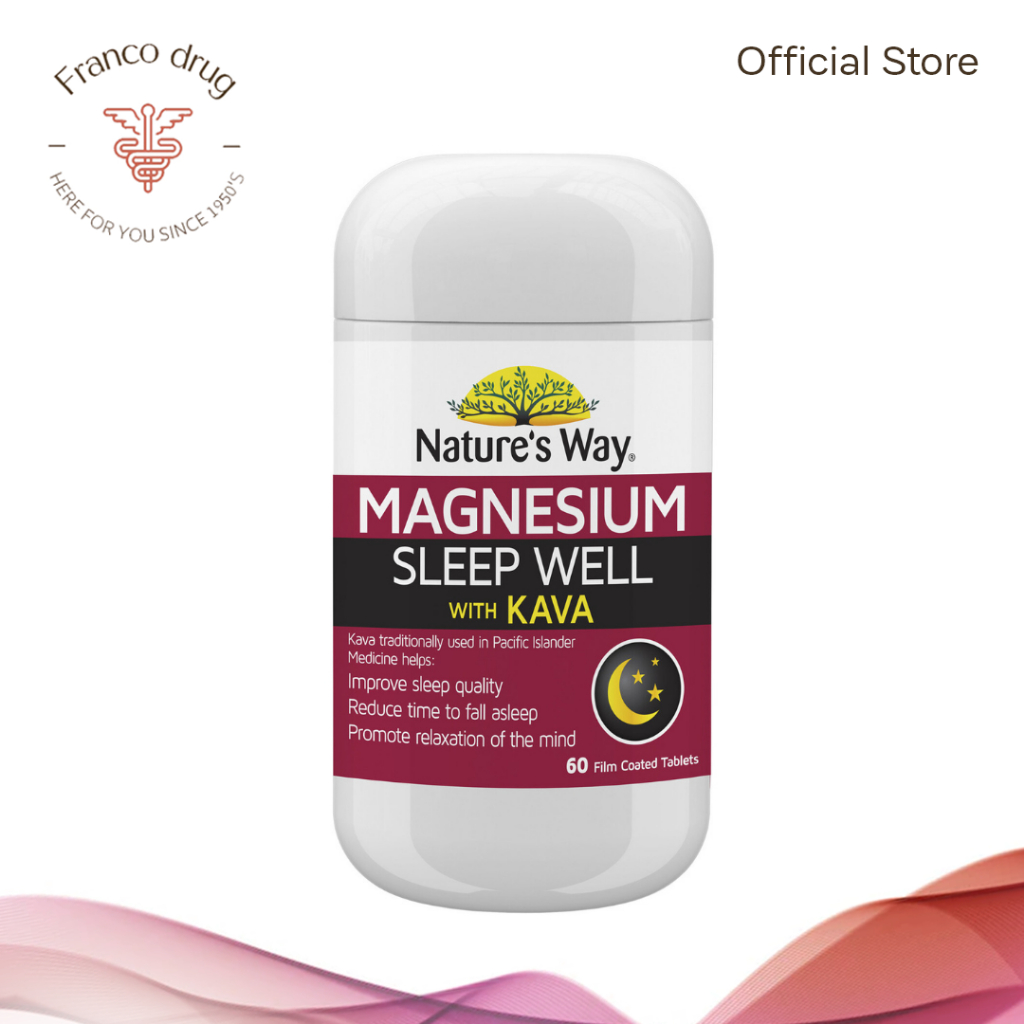 Nature's Way Magnesium Sleepwell - 60s - Expiry Date: July 2025 ...