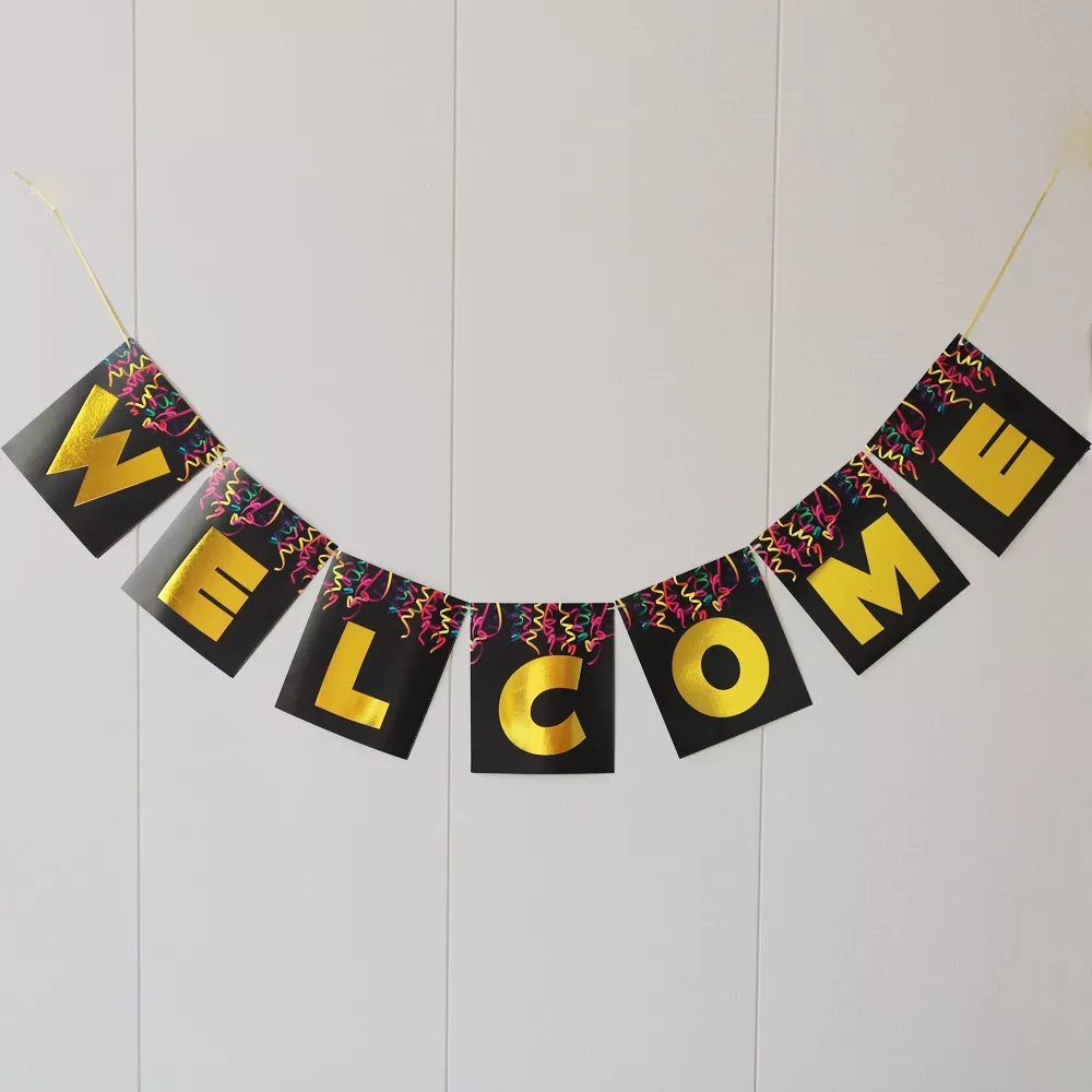 WELCOME BANNER Party Decoration Party Needs | Shopee Philippines