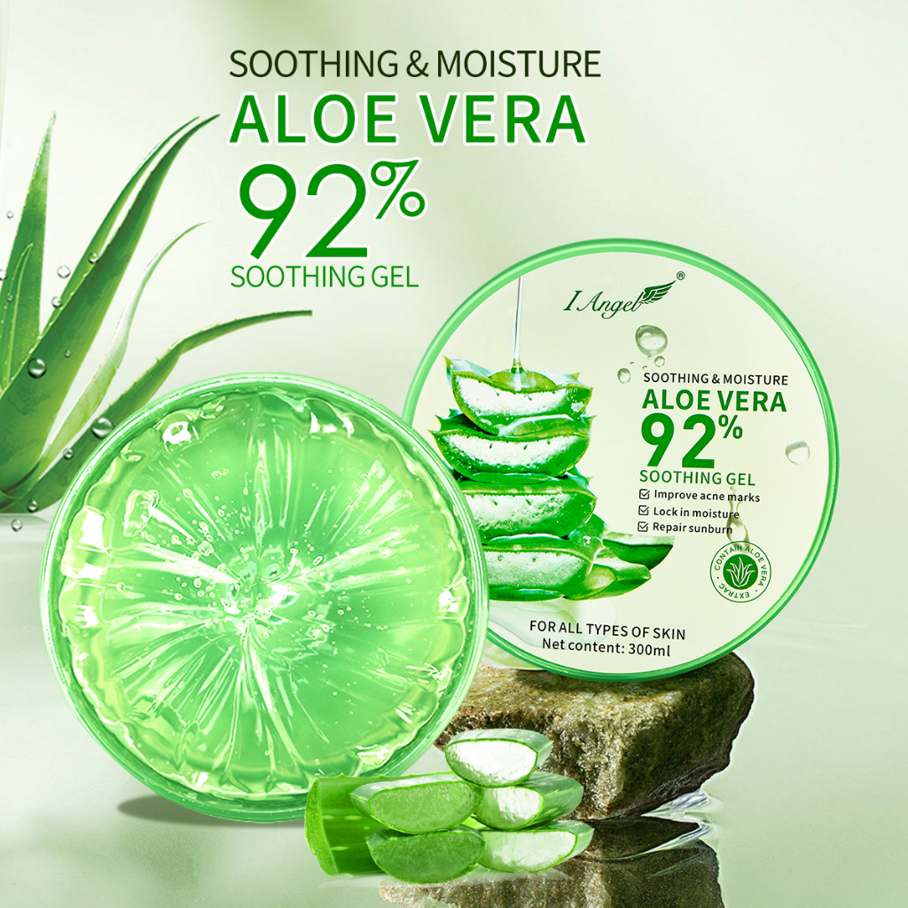 I ANGEL COCONUT Nature Republic Aloe Vera soothing Gel 300ml | Shopee ...