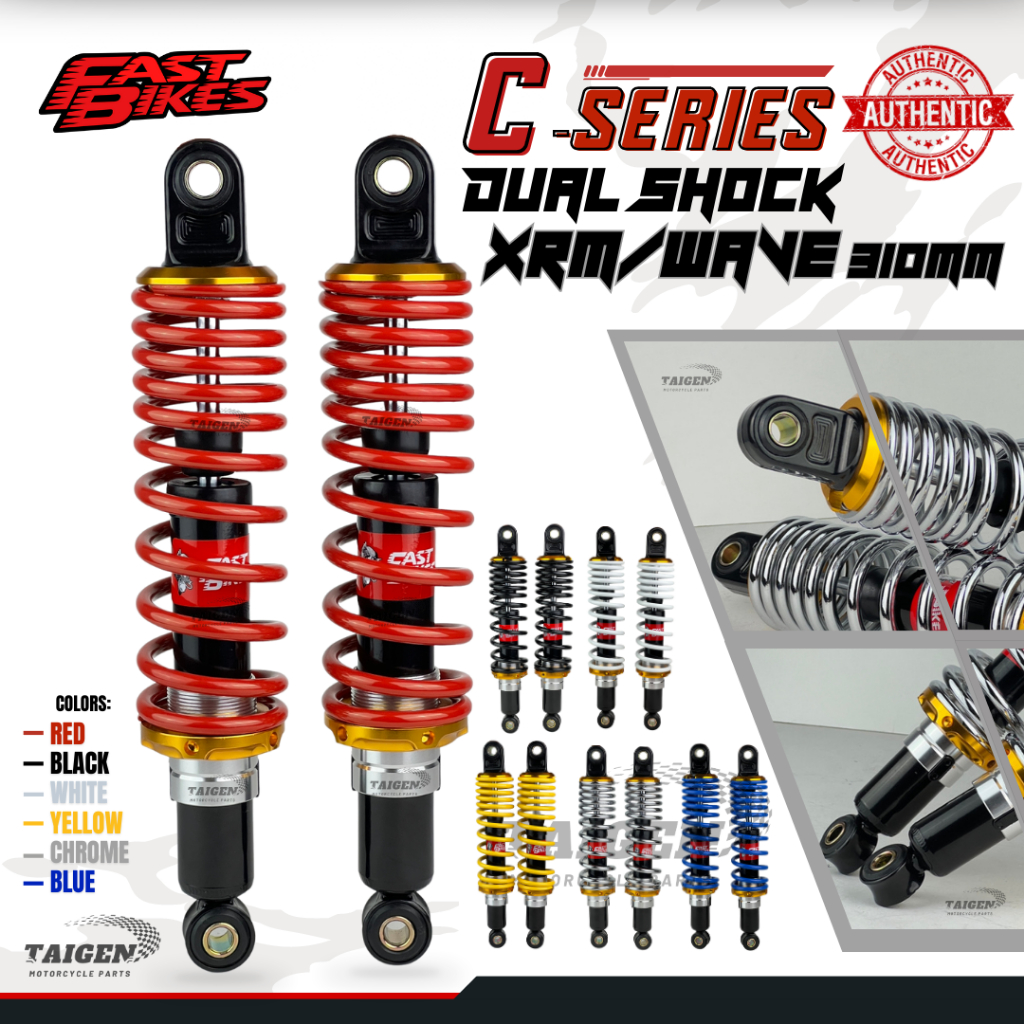 FASTBIKES Black Series Xrm/Wave/Dash/Smash/Tmx 310mm Motorcycle Dual ...