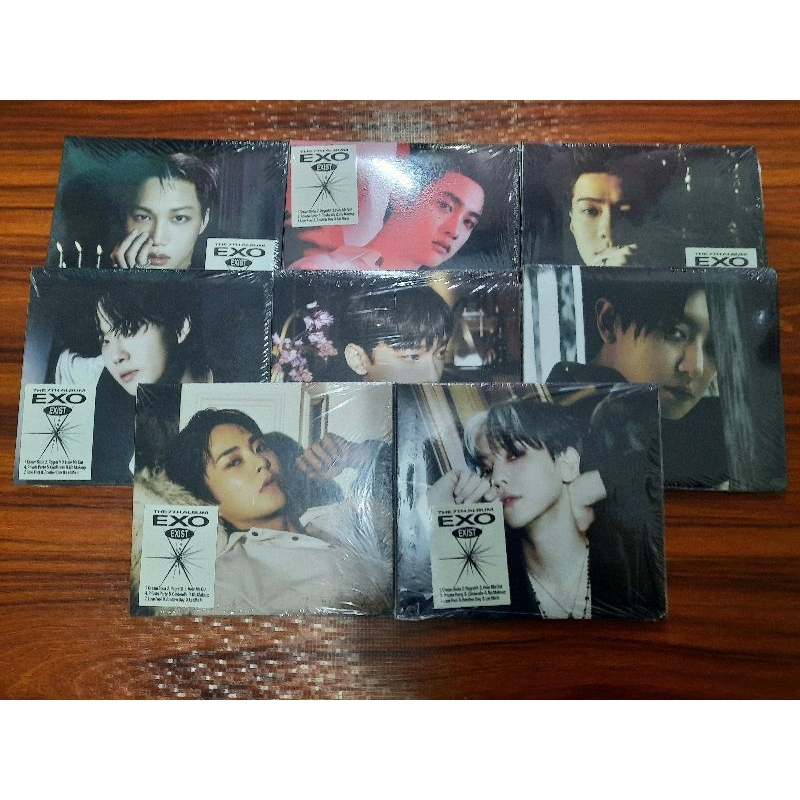 EXO - EXIST Digipack Version Sealed Onhand (Kai, D.O., Sehun, Suho, Chen, Chanyeol, Xiumin ...