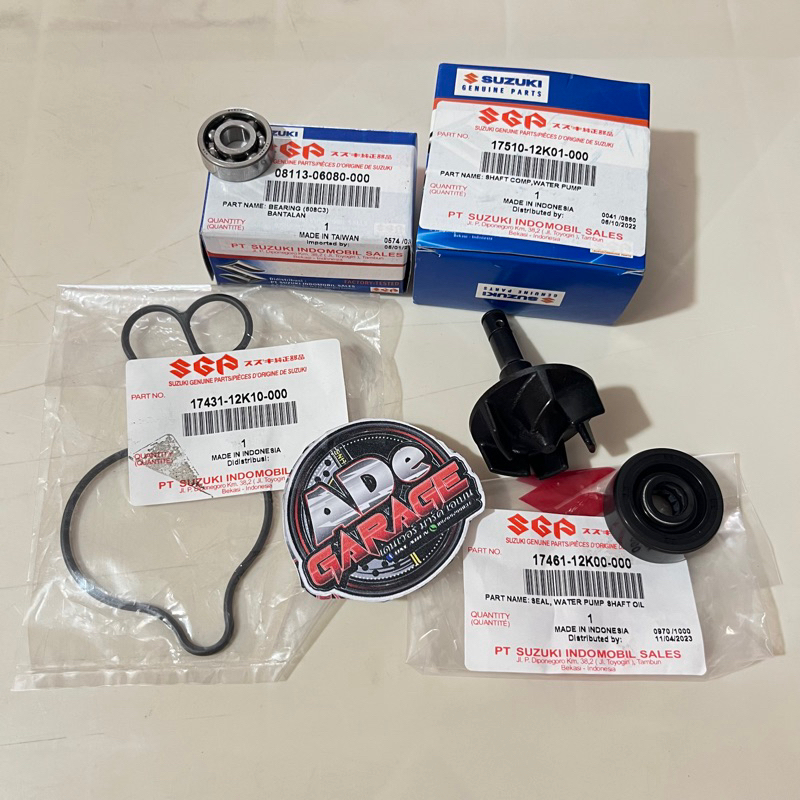 SGP Water Pump Parts Raider 150 Fi (Suzuki Genuine) | Shopee Philippines