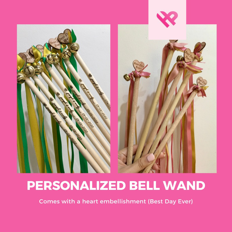 BELL WAND - WEDDING (Heart Pieces by Nikhail) | Shopee Philippines