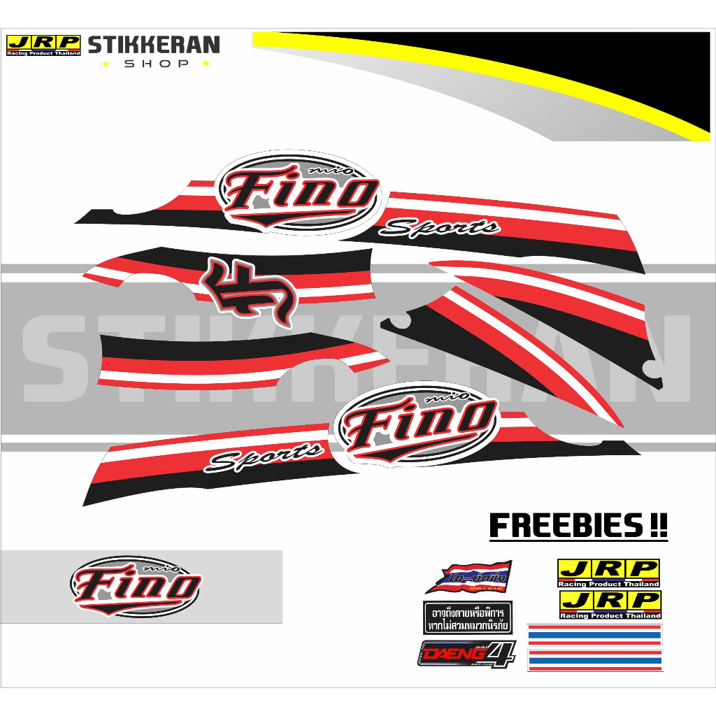 MIO FINO CLASSIC STYLE DECALS | Shopee Philippines