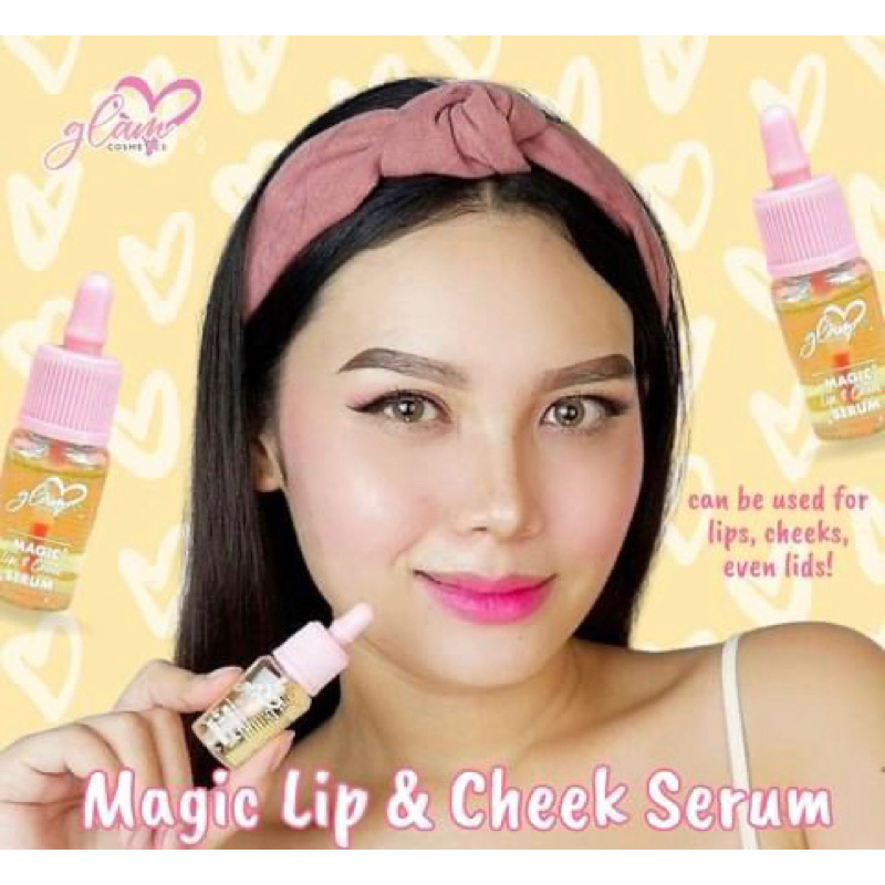 GLAM COSMETICS MAGIC LIP & CHEEK SERUM | Shopee Philippines