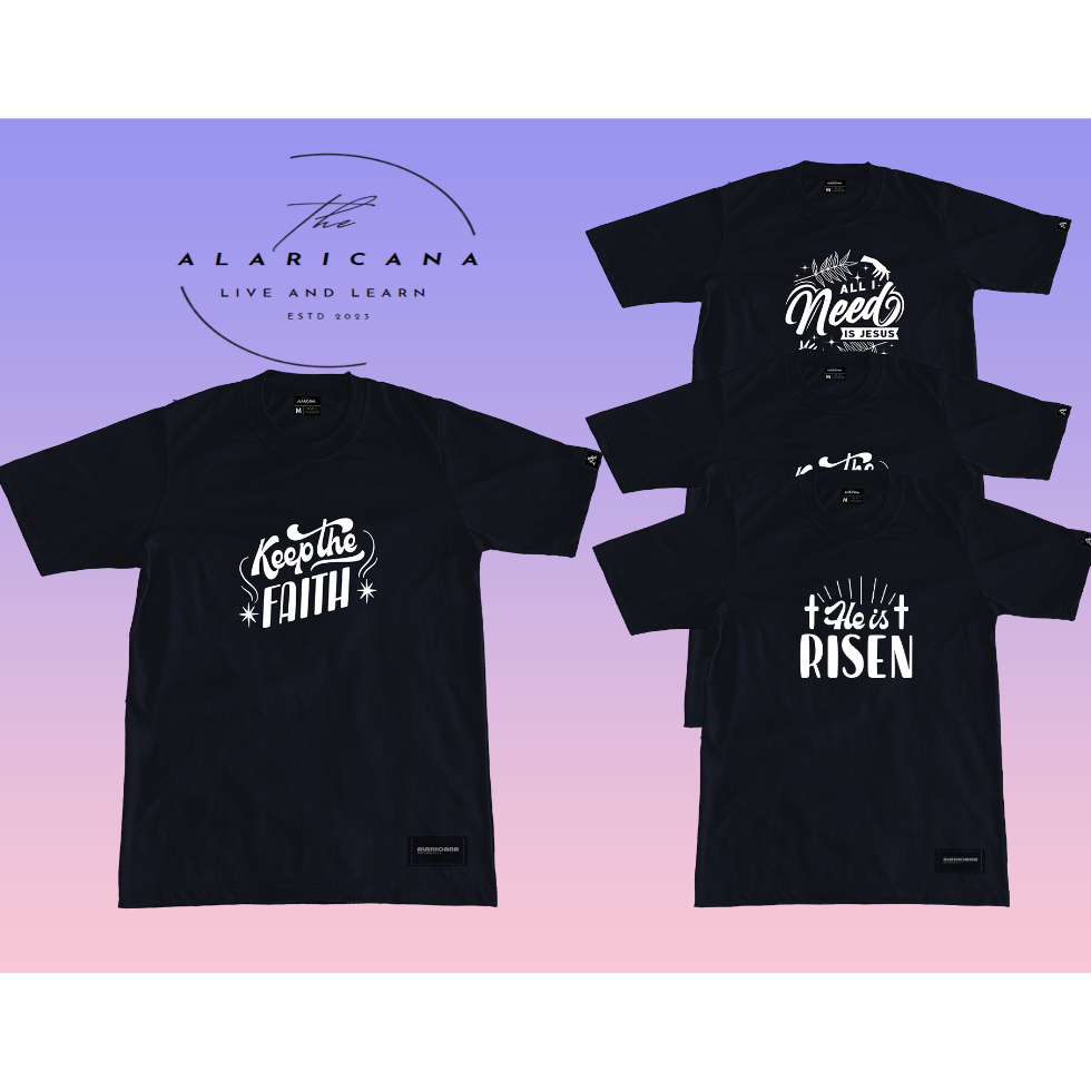 Minimalist Unisex Bible Verses Shirt - Medium/Large, Round Aesthetic ...