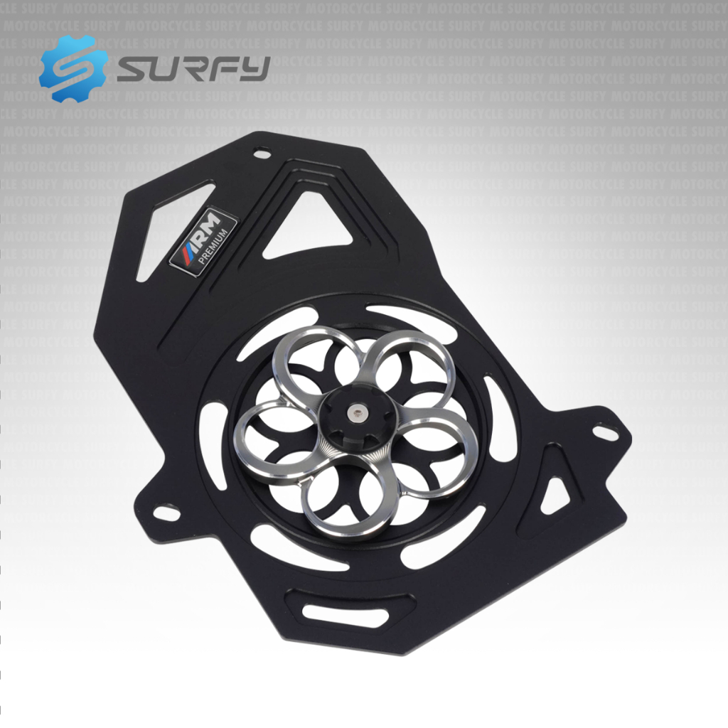 ARM Radiator Cover Windmill Full CNC 2-Color Spinner Design For ADV 160 ...