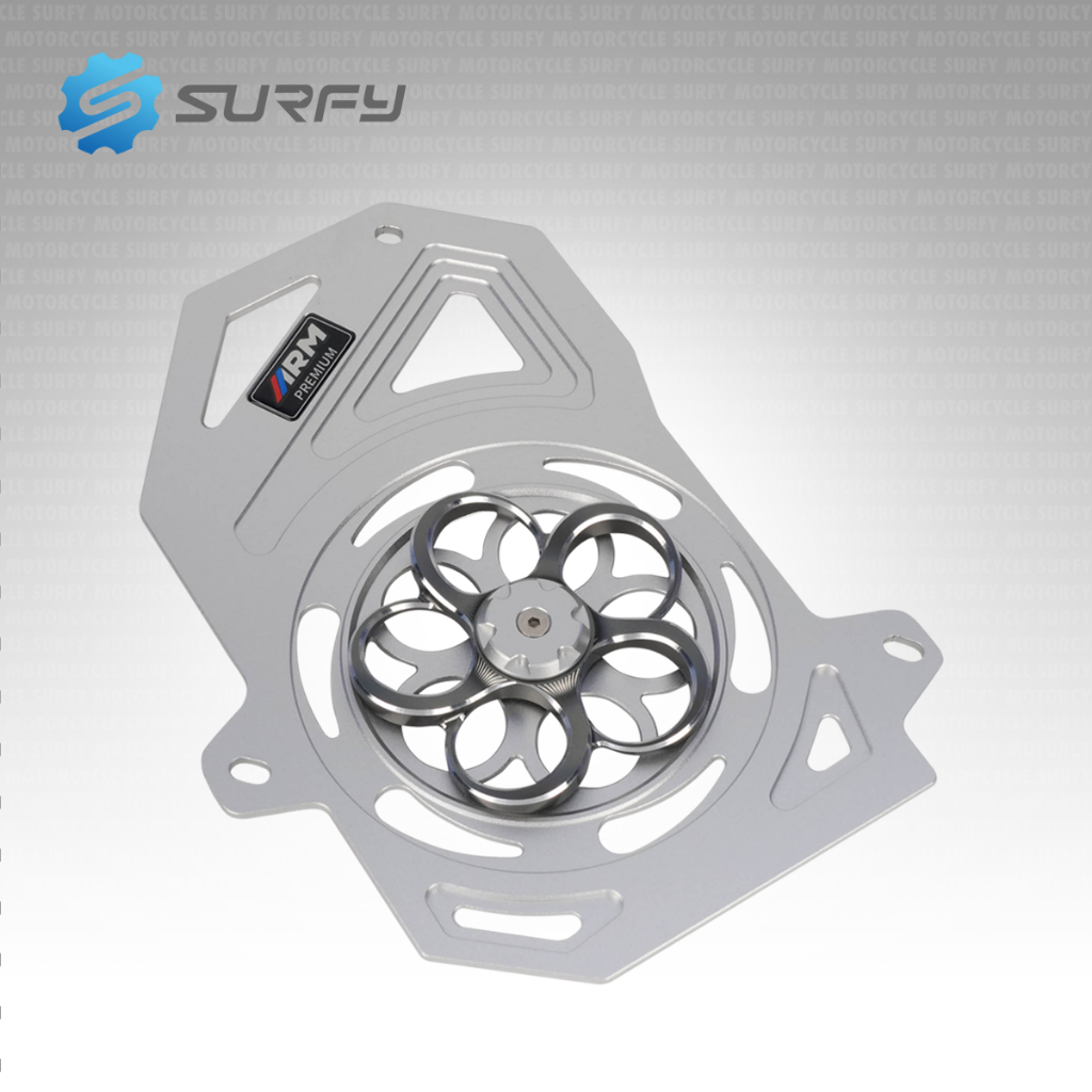 ARM Radiator Cover Windmill Full CNC 2-Color Spinner Design For ADV 160 ...