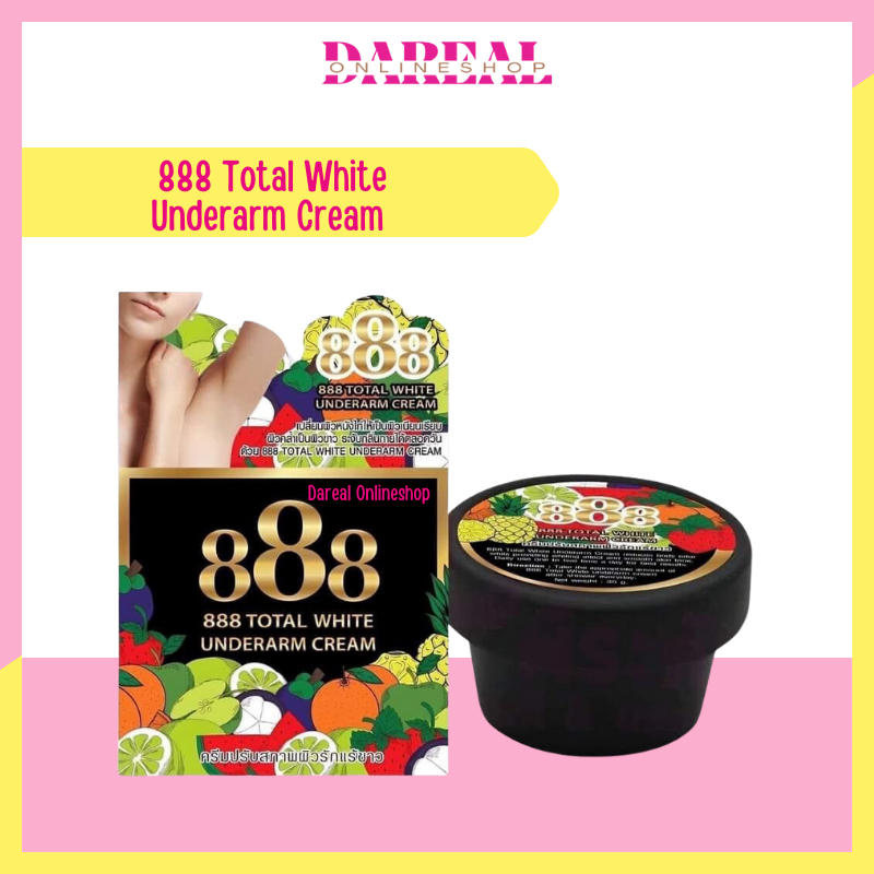888 Total White Underarm Cream | Shopee Philippines