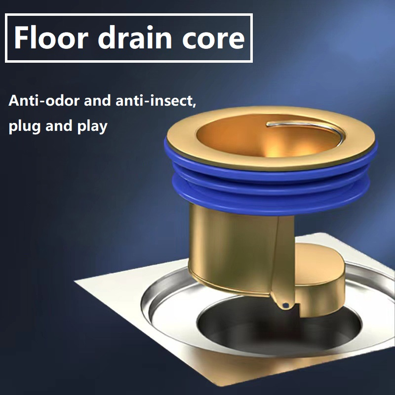Floor Drain Bathroom Kitchen One Way Valve Shower Drainer Insect ...