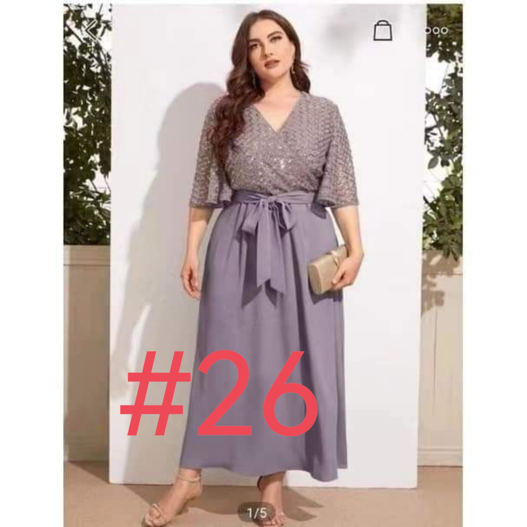 Ladies Fashion Boho Style Elegant plus casual korean formal Dress ...