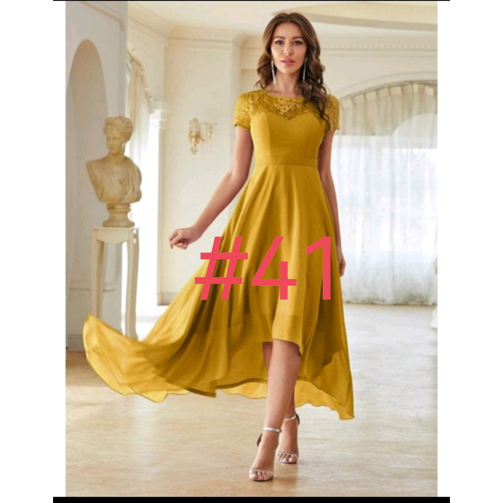 Ladies Fashion Boho Style Elegant plus casual korean formal Dress ...