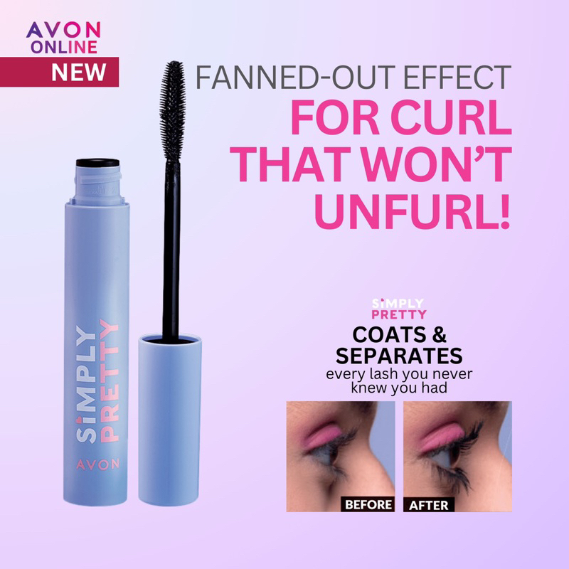 Avon Simply Pretty Gravity Free Mascara 7g | Shopee Philippines