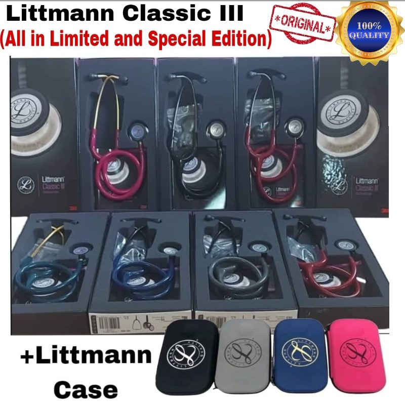 Littmann Classic III Stethoscope / Littmann Case | Shopee Philippines